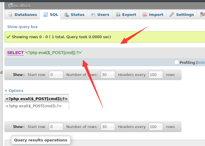 phpmyadmin页面getshell · Drunkmars's Blog