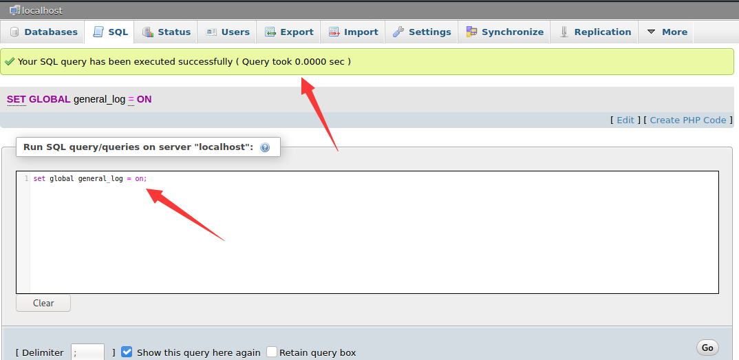 phpmyadmin页面getshell · Drunkmars's Blog